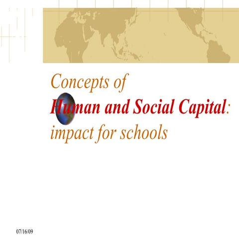Human Social Capital | PPT