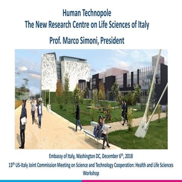 Human Technopole The new interdisciplinary research institute for the ...