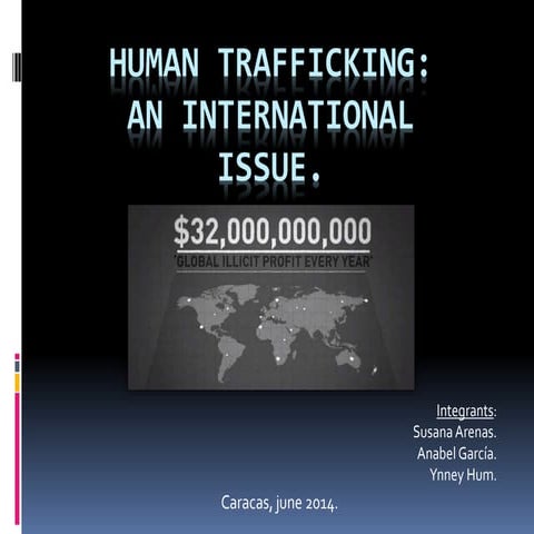 Human trafficking=presentation