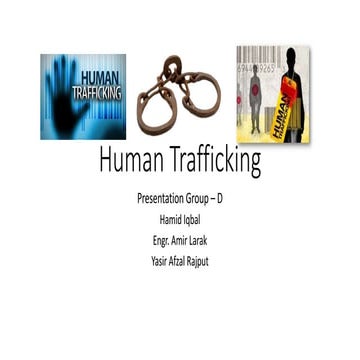 Human Trafficking Factor Powerpoint Template Pptx