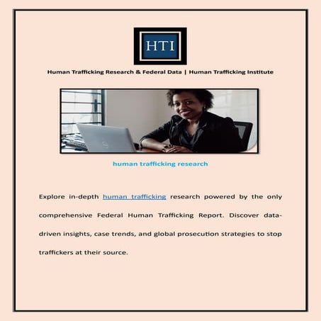 Human Trafficking Research & Federal Data | Human Trafficking Institute ...