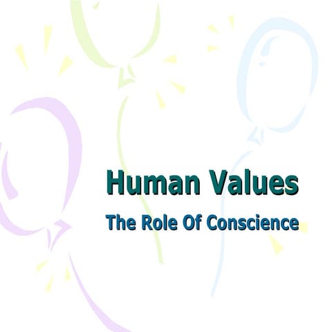 consciousness & human behavior role in working | PPT