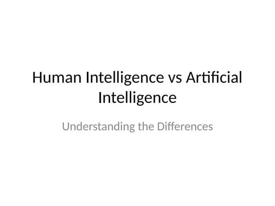 Human_Intelligence_Presentation.pptx6789 | PPT