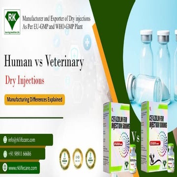 Human vs Veterinary Dry Injections Manufacturing Differences Explained ...