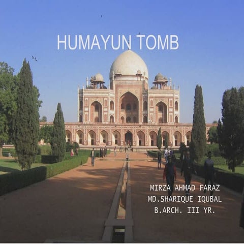 Humayun tomb | PPT