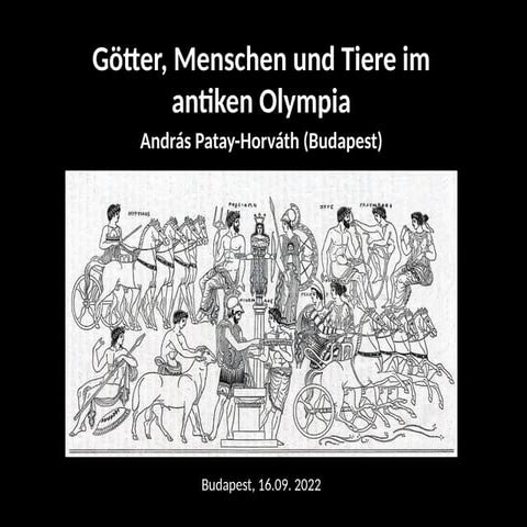 Gods, heroes and animals in ancient Olympia | PPTX