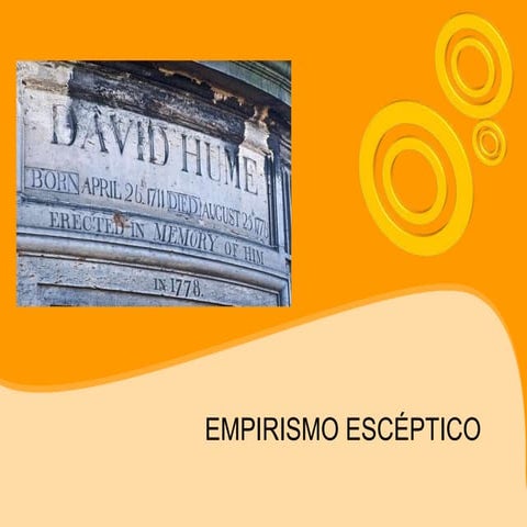 Hume. Empirismo | PPT