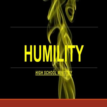 Humility | PPTX