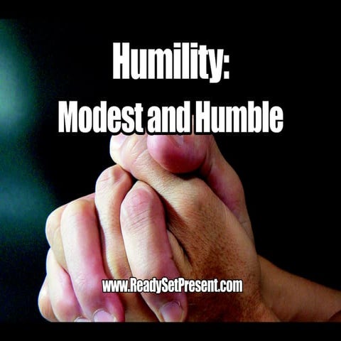 Humility Movie Ppt Version Sample | PPT