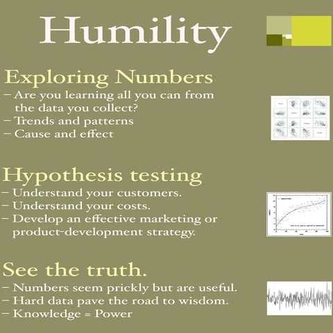 Humility One Sheet | PDF | Science