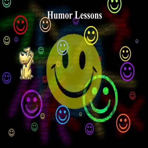 Humor Lessons | PPT