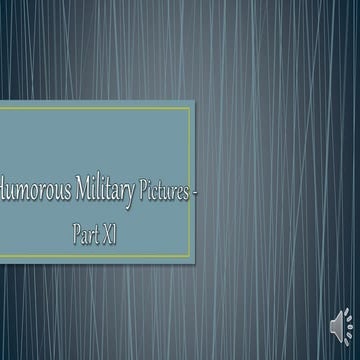 Humorous military pictures part11. | PPTX