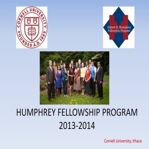 Humphrey fellowship program | PPT