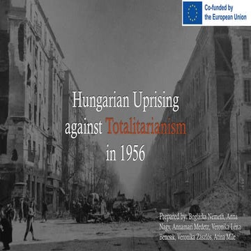 The Hungarian Revolution in 1956 | PPT