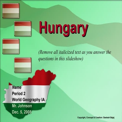 Hungary Template t-2 | PPT