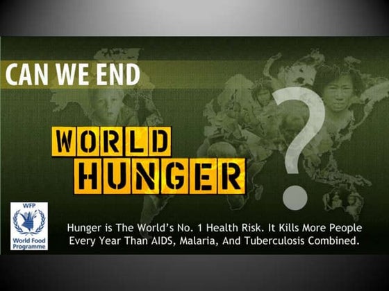 World hunger Presentation | PPT
