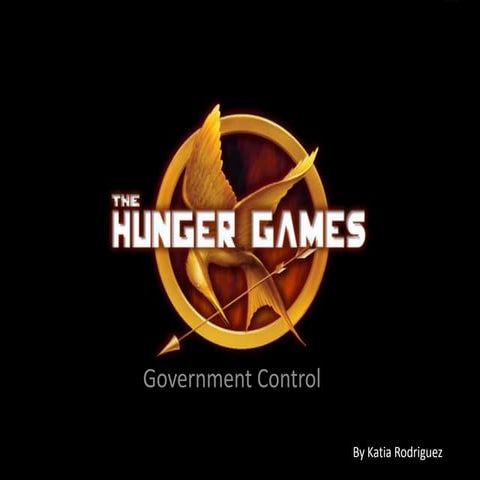 Hunger Games Presentation | PPTX
