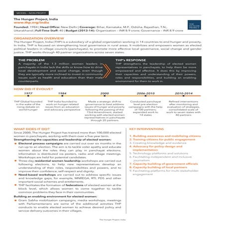 Hunger project | PDF