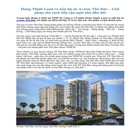 Hung Thinh Land ra mat du an Avatar Thu Duc.pdf