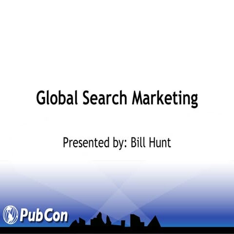 Global Search Marketing | PPT