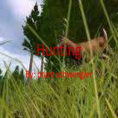 Hunting | PPTX