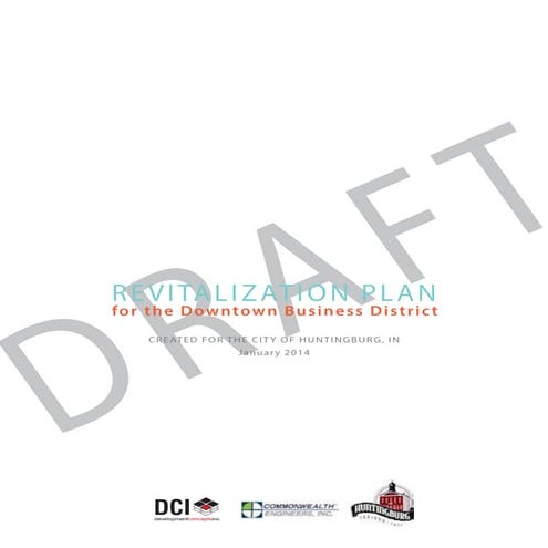 Huntingburg downtown revitalization plan | PDF