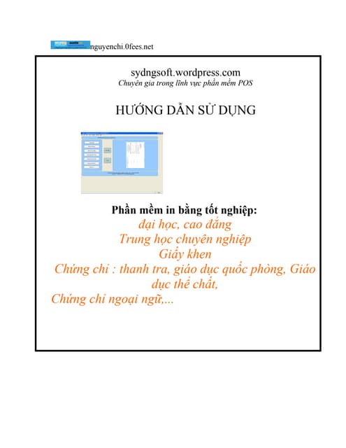 Huong dan su dung visio | PDF