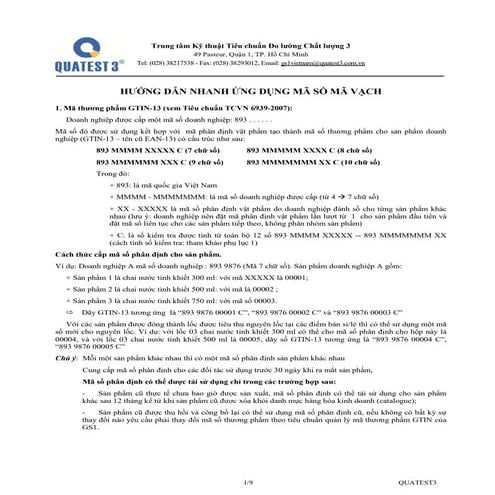 Huong dan ap dung msmv 2019 | PDF