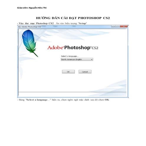 Huong dan cai photoshop cs2 | PDF