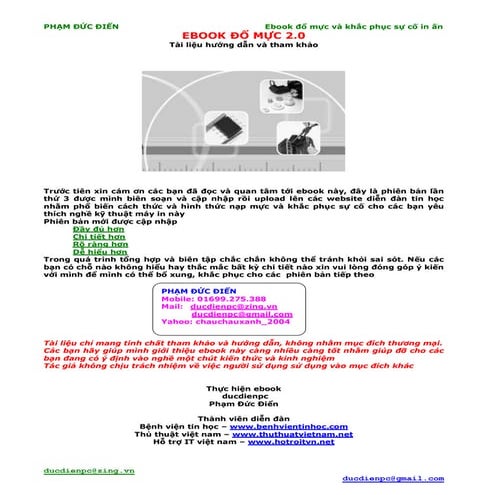 Huong dan nap muc may in v2.0 | PDF