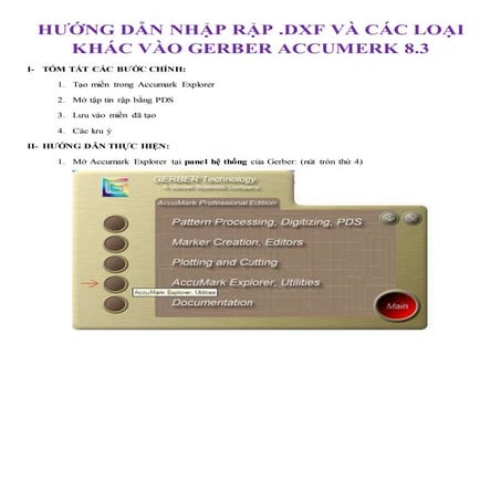 Hướng Dẫn Nhập Rập DXF Và Các Loại Khác Vào GERBER | DOC
