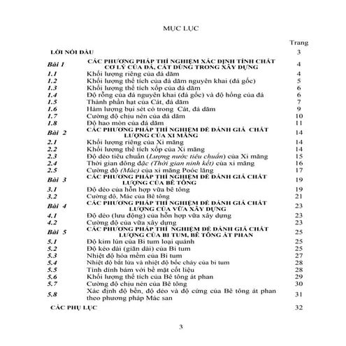 Bang tinh do chat k dat | PDF