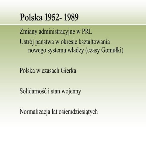 Polska w czasach stalinizmu | PDF