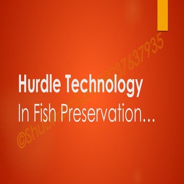 Hurdle technology | PPTX