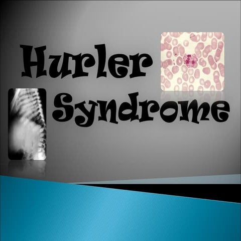 Hurler Syndrome | PPT