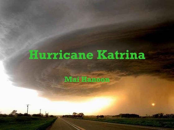Hurricane Katrina Short Powerpoint | PPT