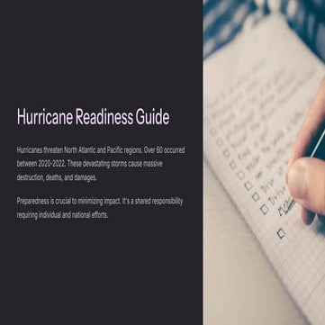 Hurricane (Tropical Cyclones) Readiness - How to Be Safe | PDF