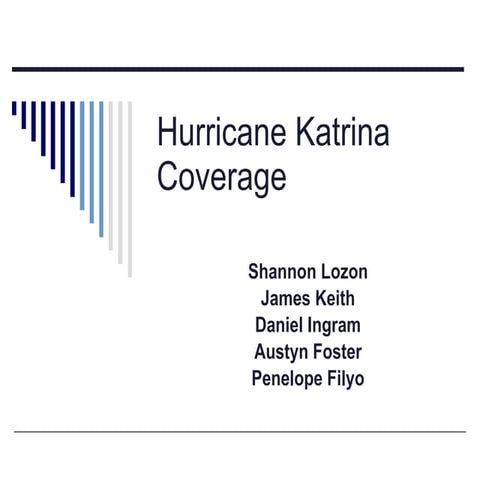 Hurricane Katrina | PPT
