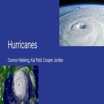 Hurricanes Ppt Pptx