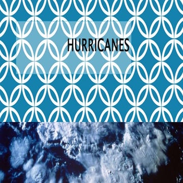 Hurricanes ppt | PPTX