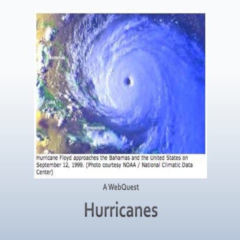 Hurricane web quest | PPTX