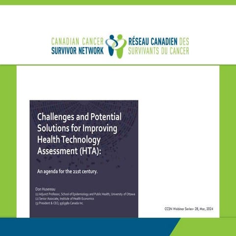 Challenges and Potential Solutions for Improving Health Technology ...