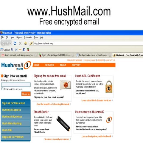 Hush mail | PPT