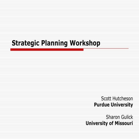Strategic Doing Workshop | PPTX