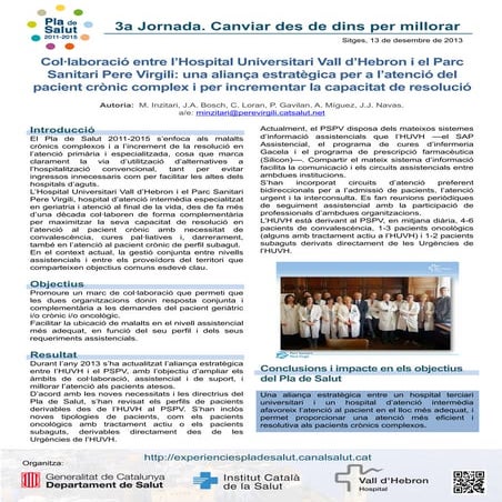 HUVH col·laboració entre l'hospital universitari vall d'hebron i el ...