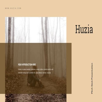 Huzia Presentation : Light Color Theme | PDF | Computer Software and Applications | Computing