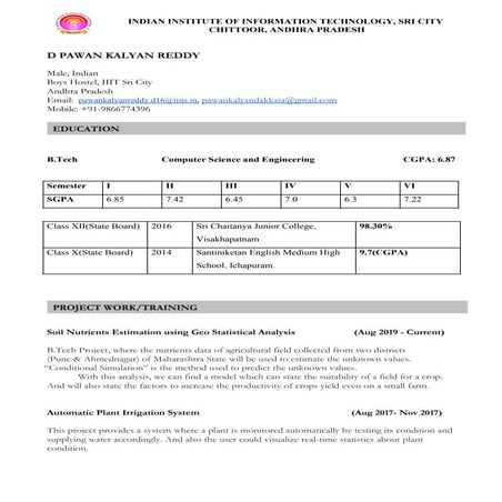 Paramdeep Singh'S resume | DOCX