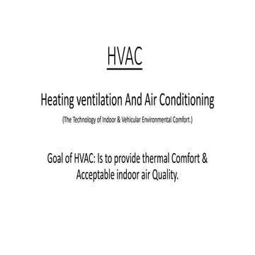 Hvac duct design | PPTX