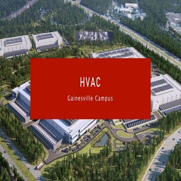 VA1.1 General HVAC- Overview of equipment and where it feeds | PPTX