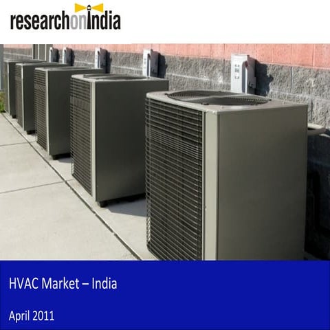 HVAC industry in India | PPTX